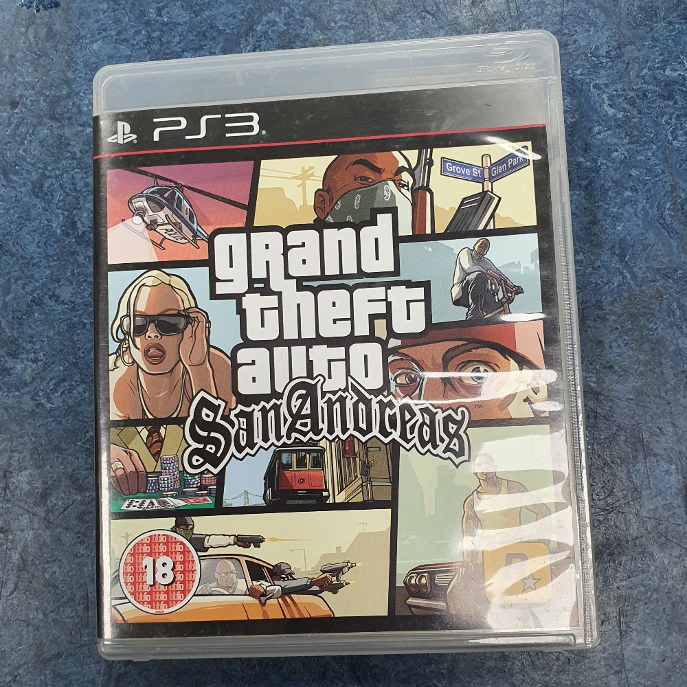 Play station 3 Grand Theft Auto San Andreas PS3 Game - Own4Less